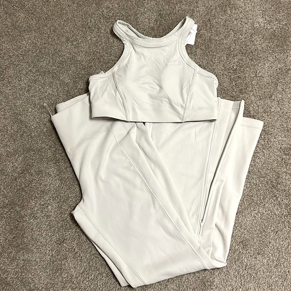 lululemon athletica | Pants & Jumpsuits | Copy Lululemon Ribbed Yoga ...